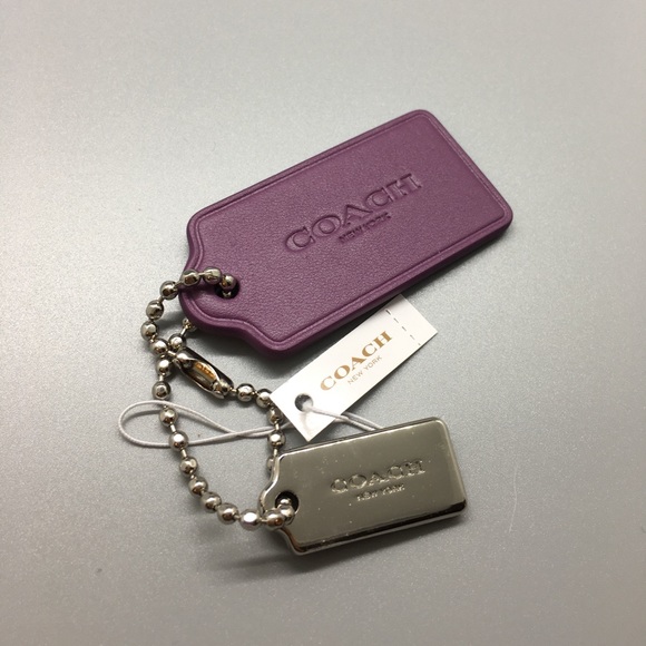 Coach | Other | Coach Key Chain Chic Purple And Metal Addition | Poshmark